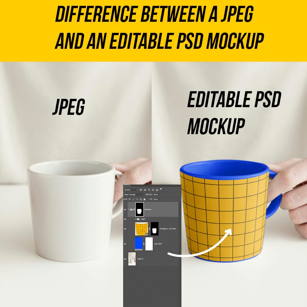 The Difference Between A JPEG And An Editable PSD Mockup - Editpsdfile